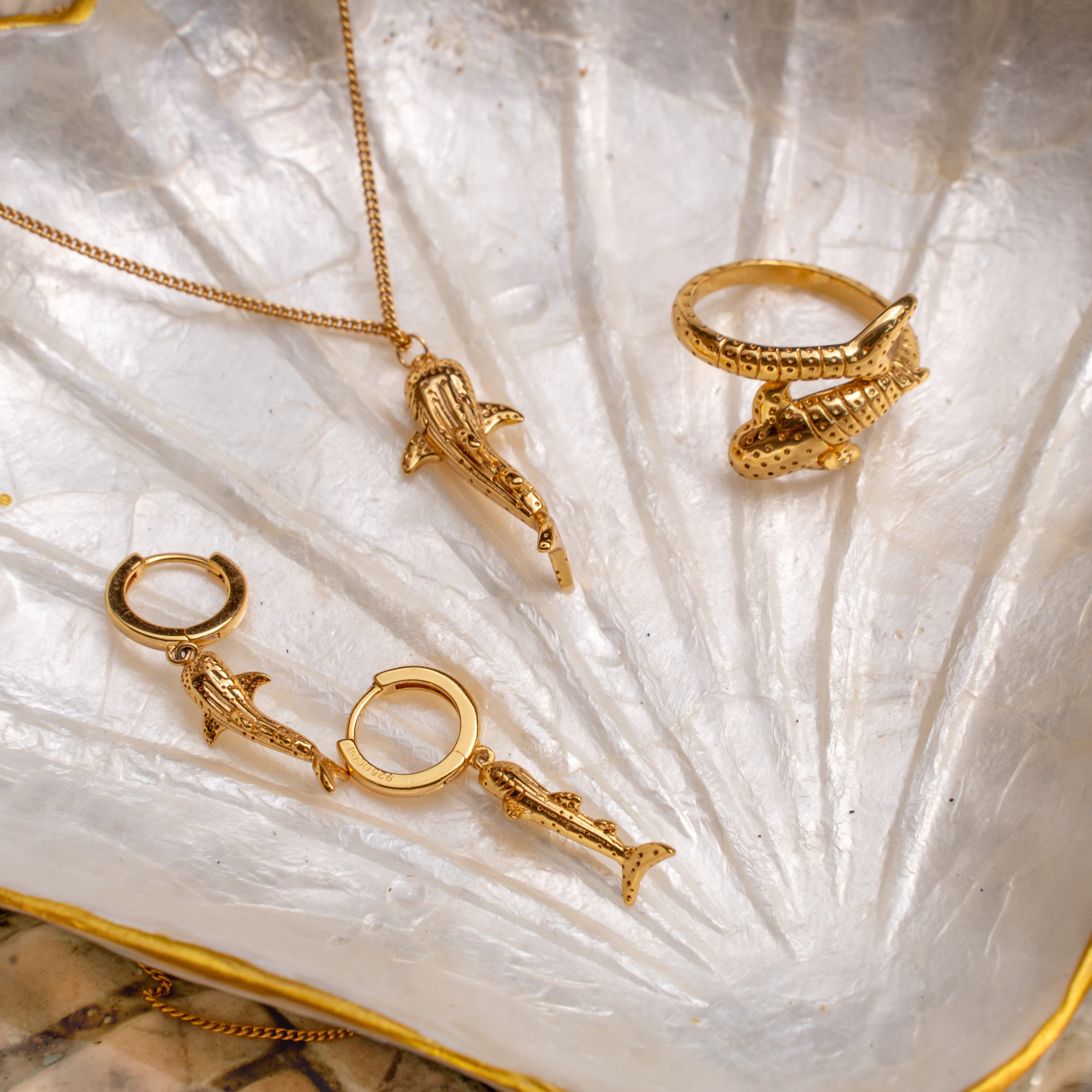 Gold Ningaloo Whale Shark Ring – Ocea Collective