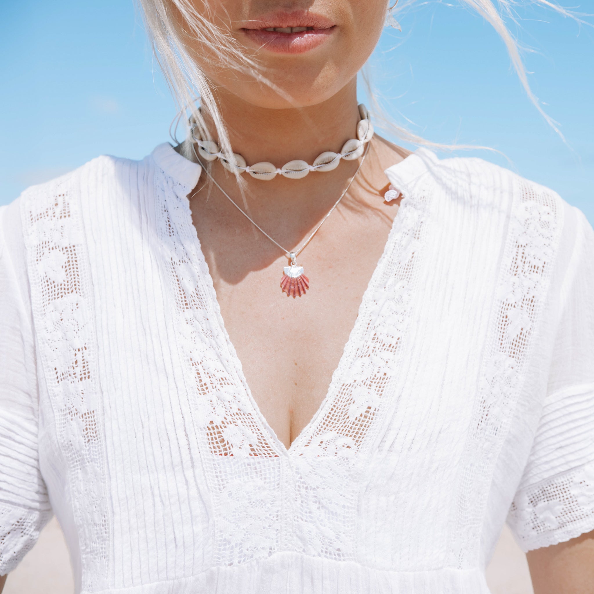 Cowrie Shell Choker – Ocea Collective